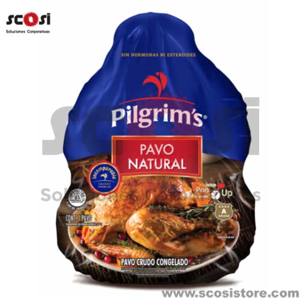 Pavo Congelado Natural PILGRIMS